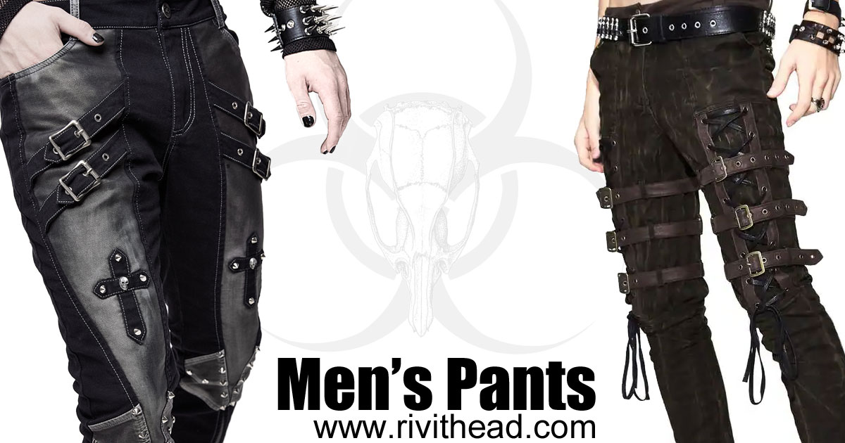 Goth Pants for Men ? Alternative Jeans, Cargo & Tripp Styles