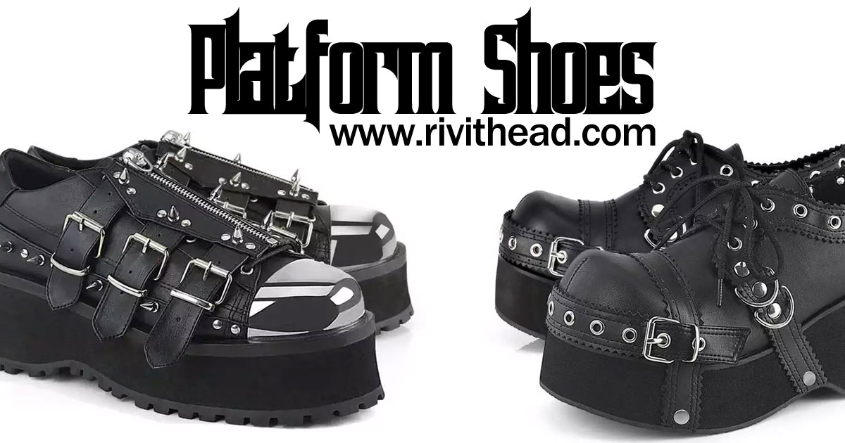 Platform shoes for men and women at Rivithead