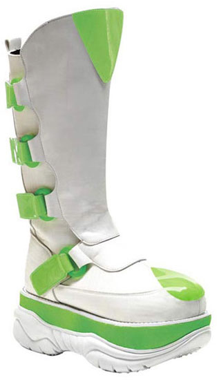 NEPTUNE-309UV white cyber boots