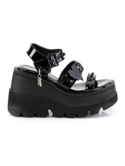 SHAKER-13 | Women's Black Sandal Shoes