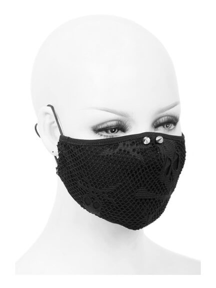 Gothic Skull-n-Bones Face Mask - Non-Medical