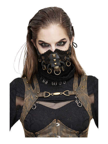 Stitched Raven Skull Mask