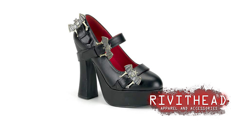 DEMON-15 Shoes Black Bat