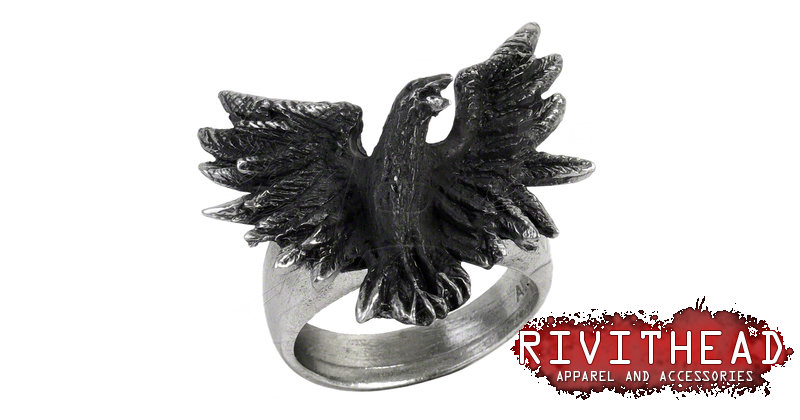 Flocking Raven Ring