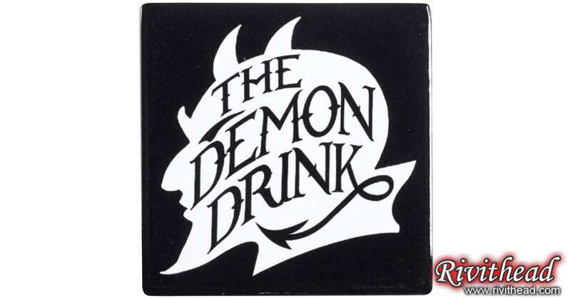 Summon the Spirits: Demon Drink Coaster - Gothic Kitchenware