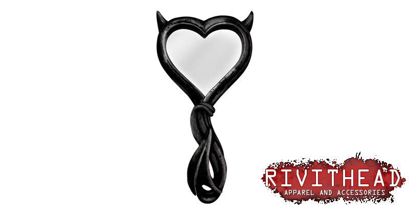 Devil's Heart Hand Mirror
