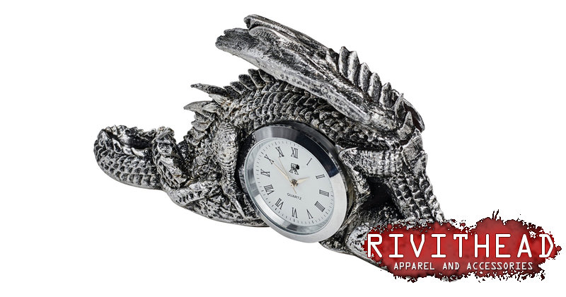 Dragonlore Desk Clock by Alchemy of England