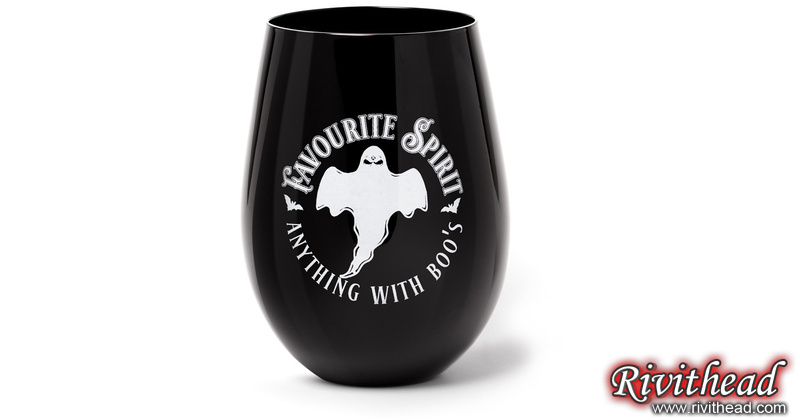 Anything with Boo's - Favourite Spirit Stemless Wine Glass