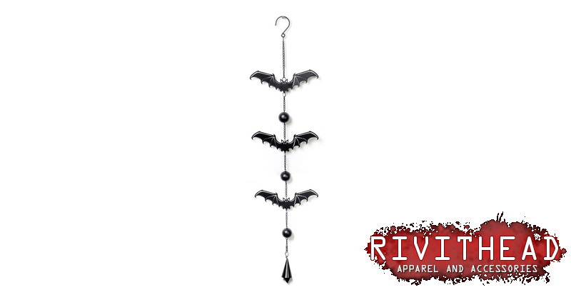 Gothic Bat Wind Chime by Alchemy Gothic