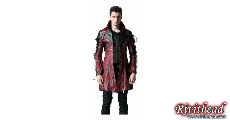 Men's Judgement Jacket with Strap Details and Zippers