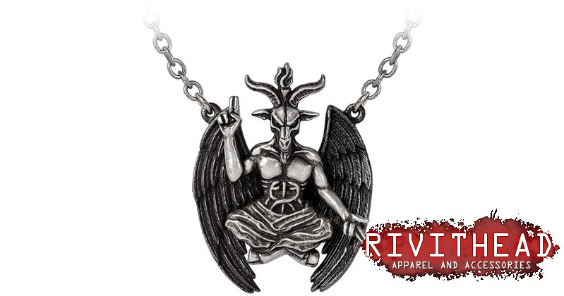Personal Baphomet Necklace in English Antiqued Pewter