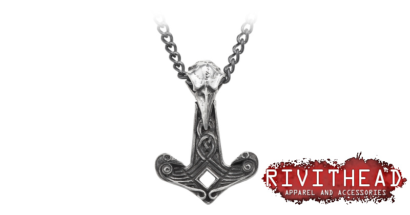 Raven Hammer Pendant Necklace | Rivithead
