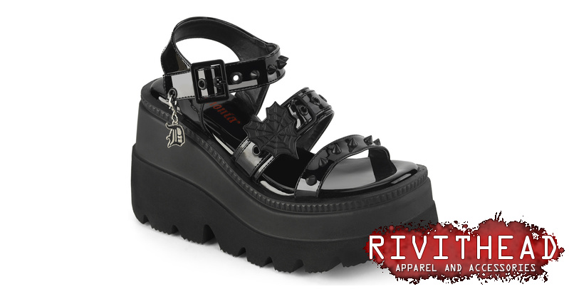 SHAKER-13 | Women's Black Sandal Shoes