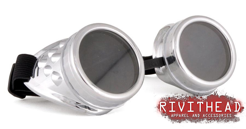Plain Silver Goggles