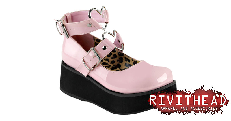 SPRITE-02 Baby Pink Platform Mary Jane Shoes