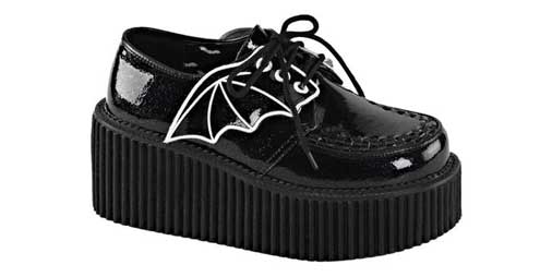 Demonia Bat Wing Creeper Shoes Demonia Bat Wing Creeper Shoes